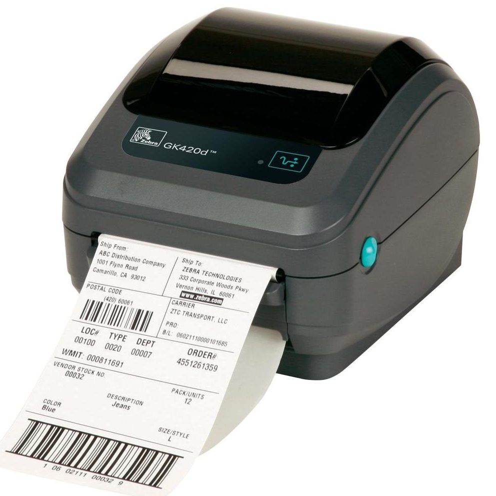 Zebra GK Desktop Label Printer Atlantic Scale